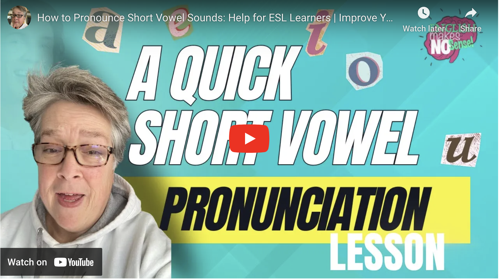 How to Pronounce Short Vowel Sounds: Help for ESL Learners